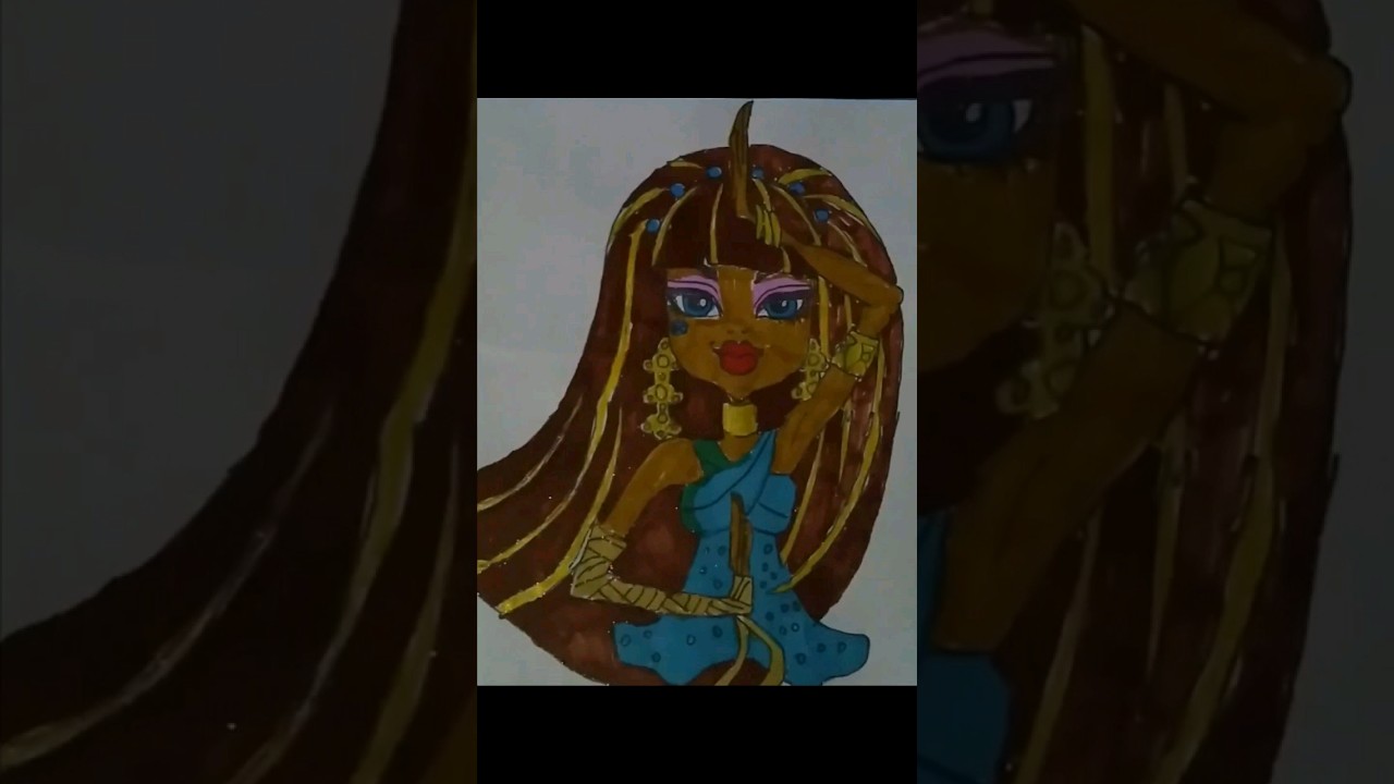 How To Draw Cleo De Nile From Monster High #art #drawing #monsterhigh # ...