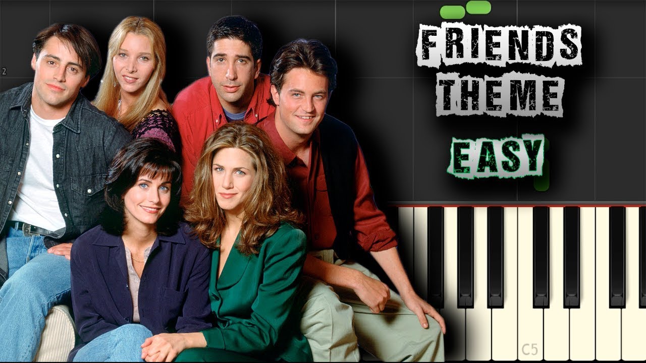 Friends Theme - I'll Be There For You - EASY - [Piano Tutorial ...