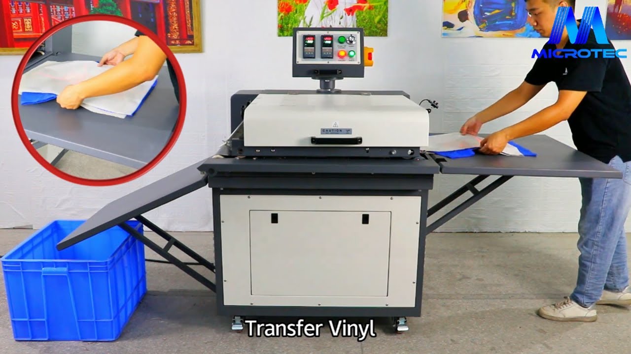 Innovated Rotary Heat Transfer Machine, High-Speed Continuous Printing ...