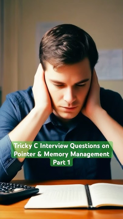 C Interview Questions on Pointer & Memory Management Part 1 - YouTube