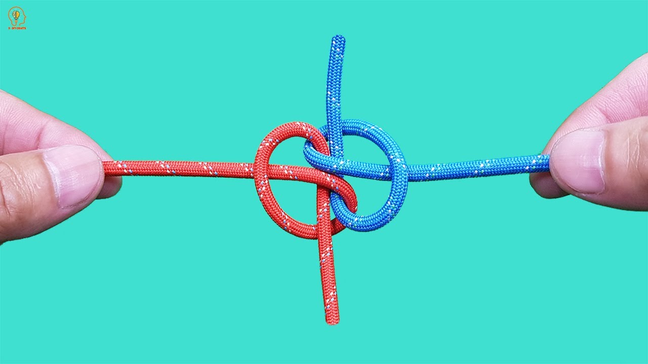 How To Connect 2 Ropes Together SUPER FAST, SUPER STRONG - YouTube