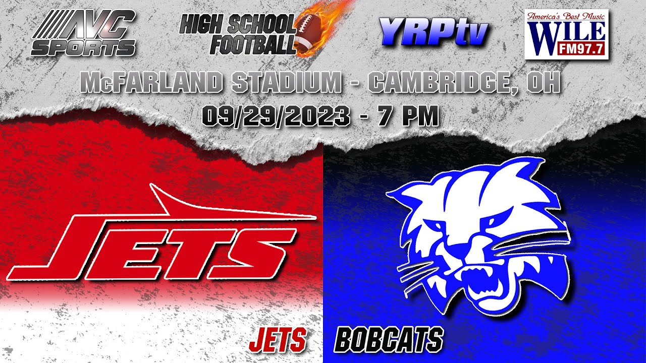 Union Local Jets at Cambridge Bobcats High School Football 09.29.2023 ...