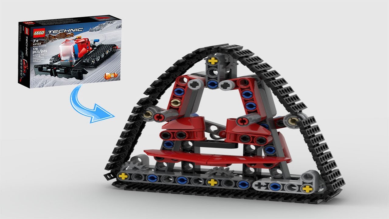 LEGO Technic Crawler Christmas Tree 42148 Alternative. - YouTube