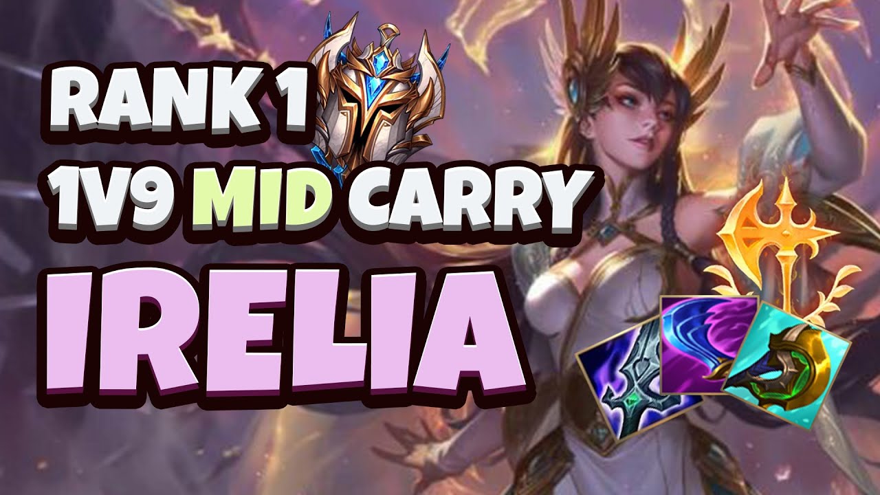 Wild Rift | BANGER IRELIA MID GAME IN CHALLENGER | Rank 1 Challenger ...