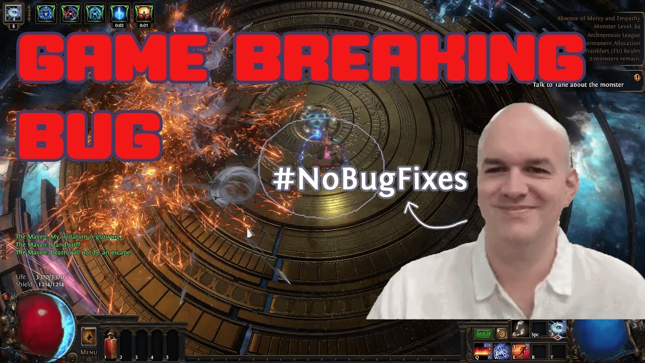 [fixed] EoW + Flame Wall = ??? poe 3.18 sentinel - YouTube