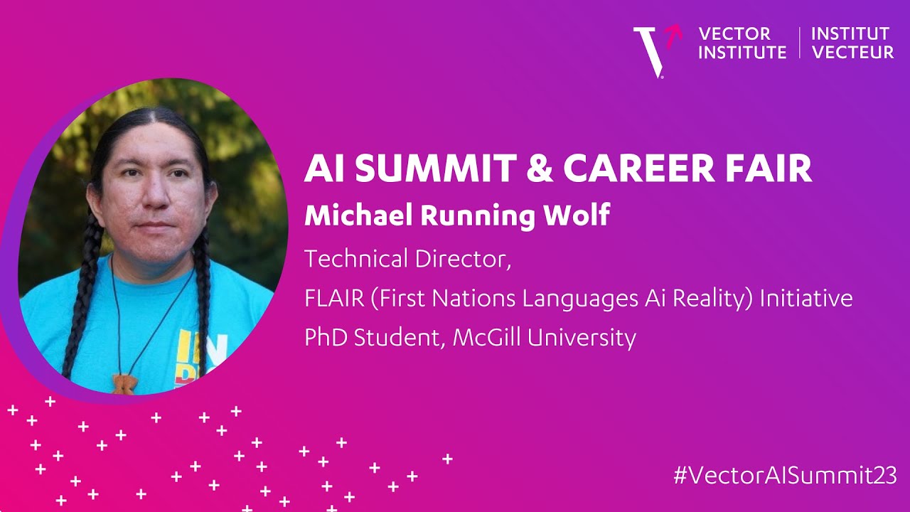 Michael Running Wolf | Keynote Talk: FLAIR (First Nations Language AI ...