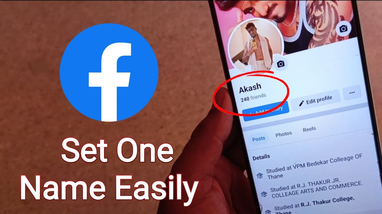How To Facebook One Name 2024 || How To FB Single Name 2024 - YouTube