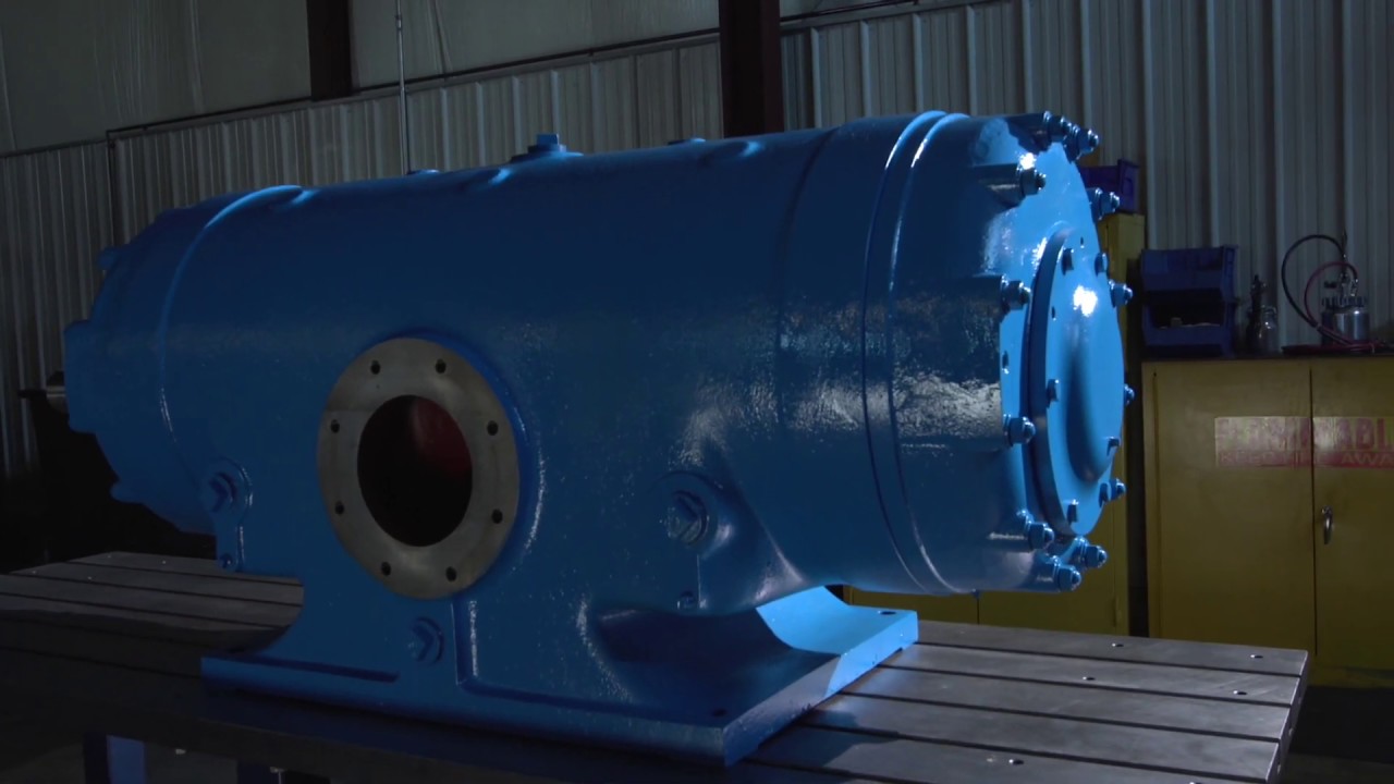 Ro Flo Compressors Maintenance Rotor Blade Change 2 - YouTube