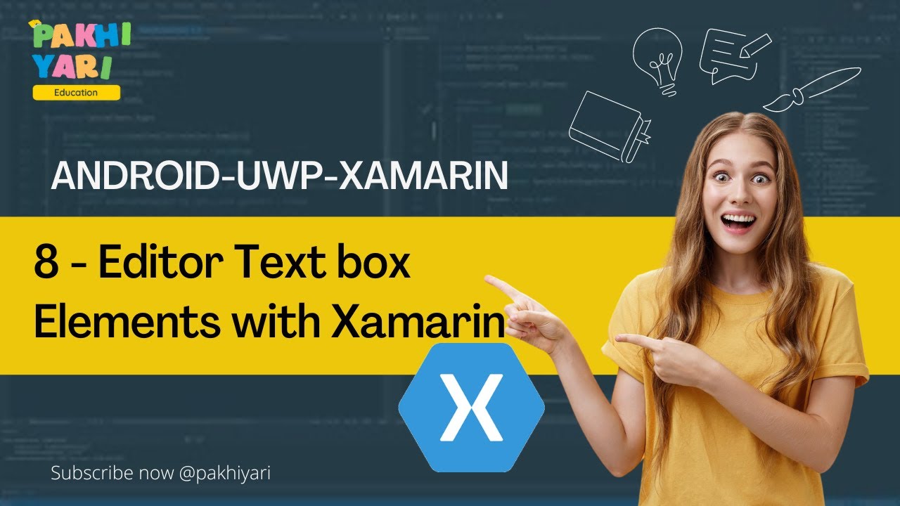 8 - Editor Text box Elements with Xamarin - YouTube