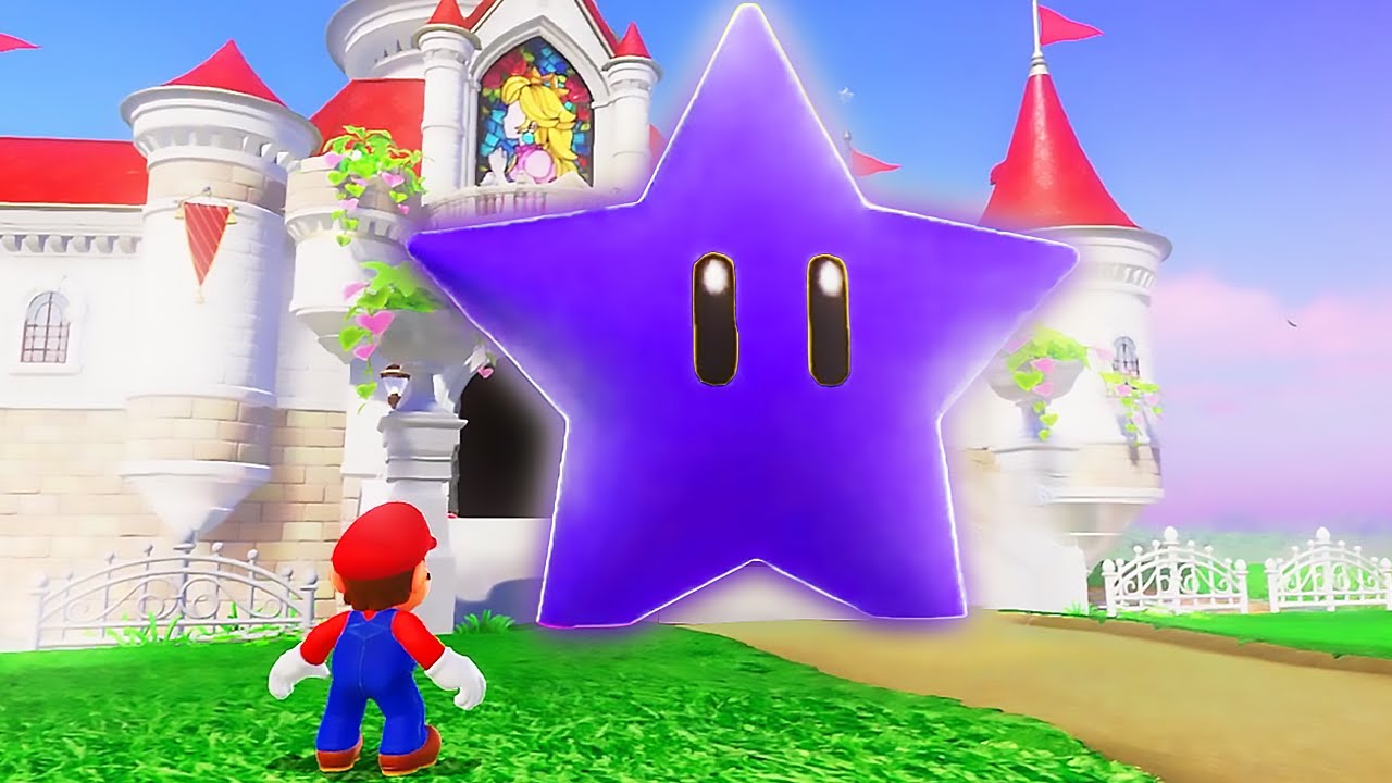 What happens when Mario collects the ULTIMATE Purple Star in Super ...