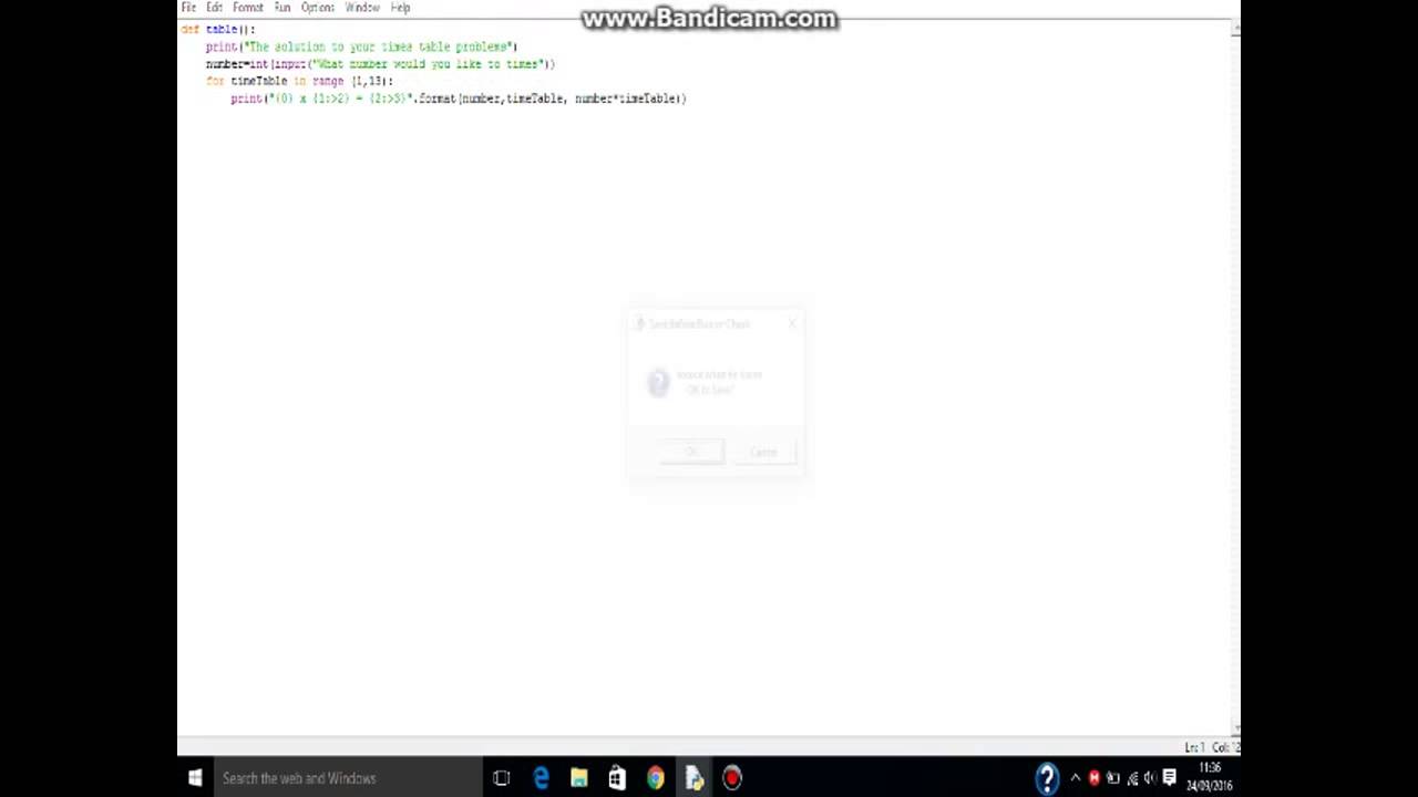 Python Times Tables YouTube Python Times Tables YouTube