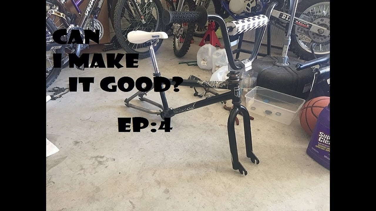 Can I make a broken walmart BMX bike good? EP:4 - YouTube