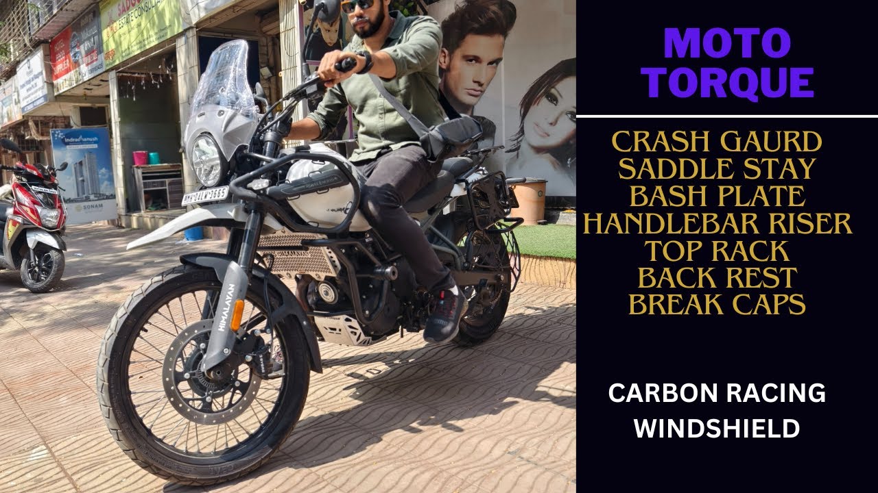 Fully Loaded Royal Enfield Himalayan 452 with all the accessories ...