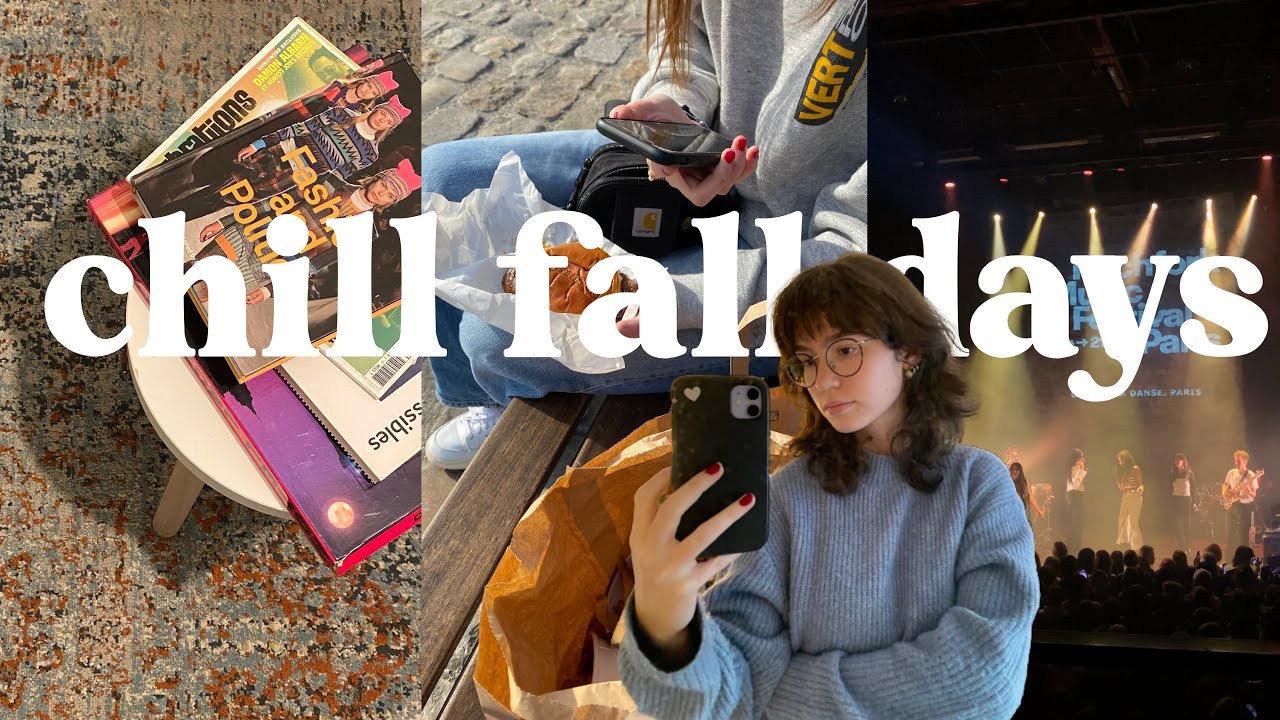 chill fall days (vlog) - YouTube