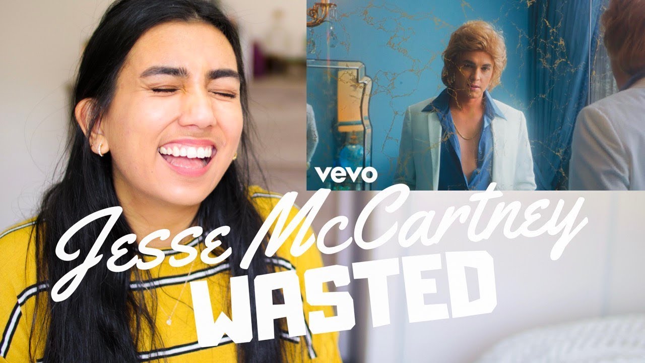 Jesse McCartney Wasted Music Video Reaction - YouTube