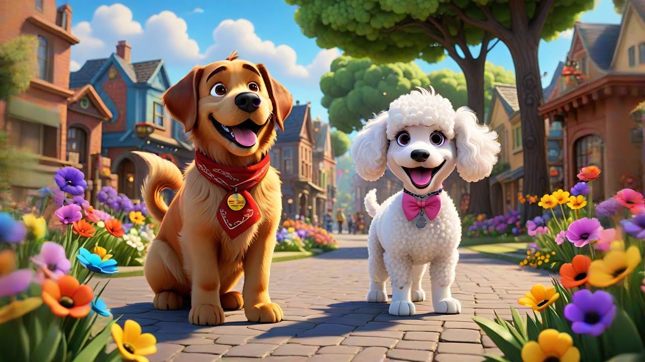 Puppy Parade — Bark Bark Song! | Fun Kids Nursery Rhyme | Playful Puppy ...