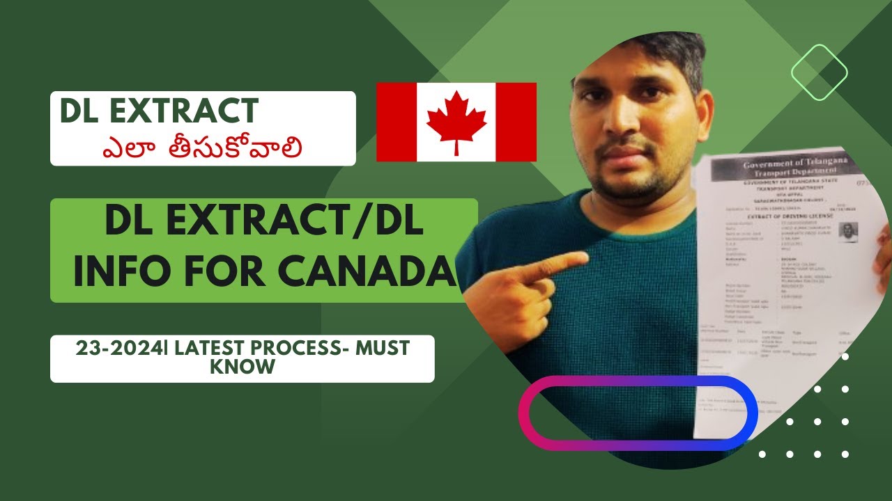 How to take DL Extract in 2023-2024 |#DLExtract #DrivingHistory #Canada ...