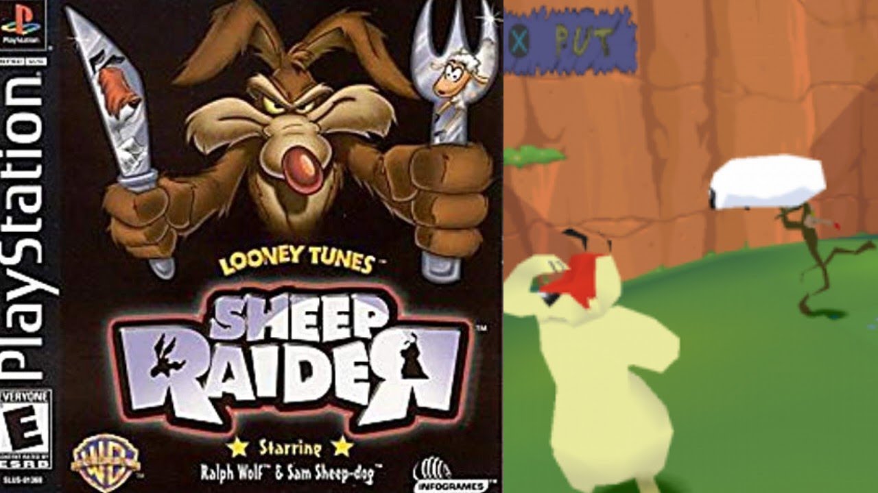 Looney Tunes: Sheep Raider (Sheep, Dog 'n Wolf) | PS1 - YouTube