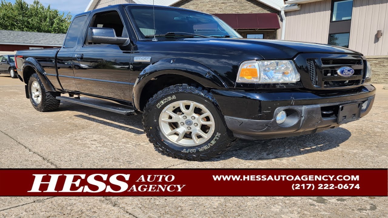 2010 Ford Ranger Sport SuperCab 4-Door 4WD For Sale Hess Auto Agency ...