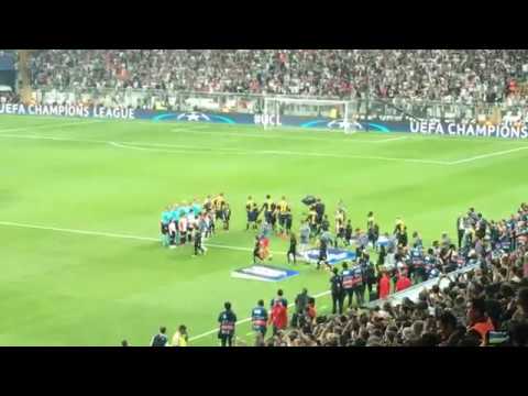 Beşiktaş JK - RB Leipzig Maç Öncesi ve Başlama Anı (İlk Üçlü) (1080p60fps)