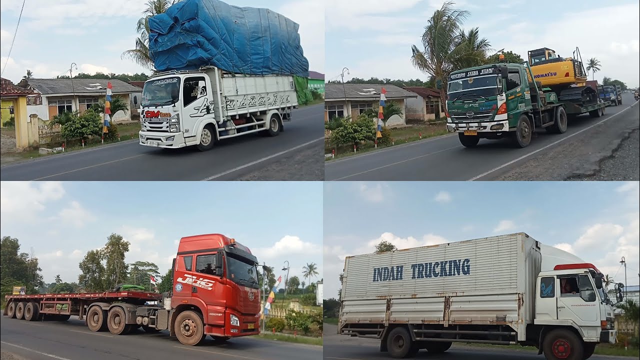 truk muatan tinggi,truk muatan excavator,truk siba surya,truk tronton ...