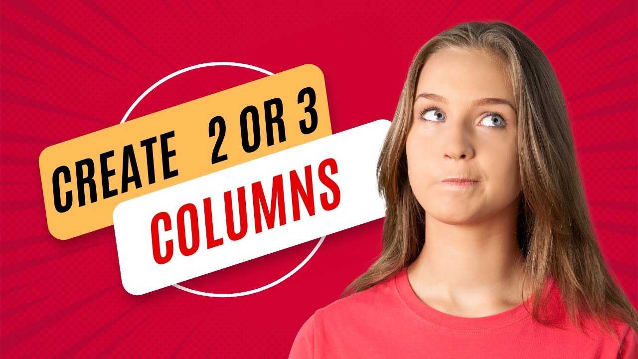 How To Make Two Columns Three Columns In Google Docs MULTI Columns How To Make Two Columns Three Columns In Google Docs MULTI Columns