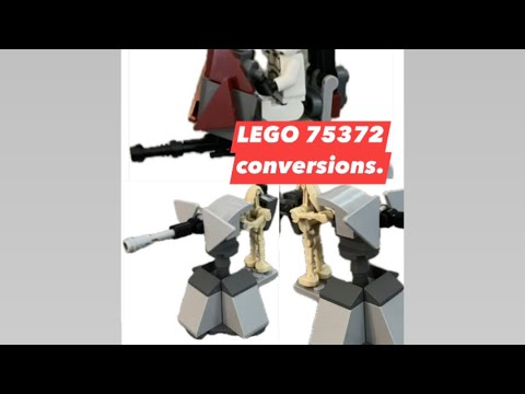 LEGO Star Wars 75372 Alternate Builds / Conversions - YouTube