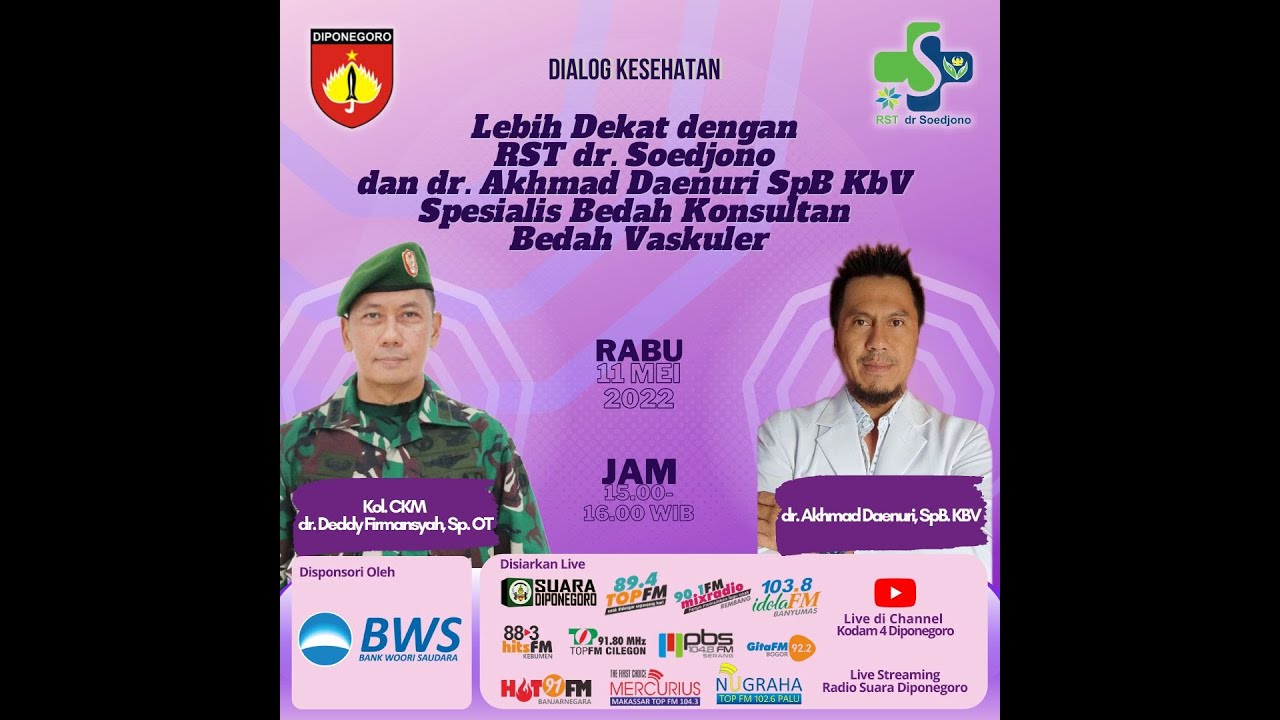 DIALOG KESEHATAN bersama RST. dr. Soedjono Magelang - YouTube