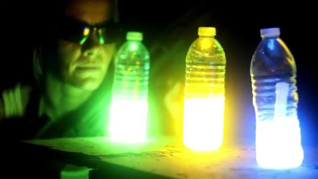 Exploding Glow Sticks From A 12 Gauge Shotgun - YouTube