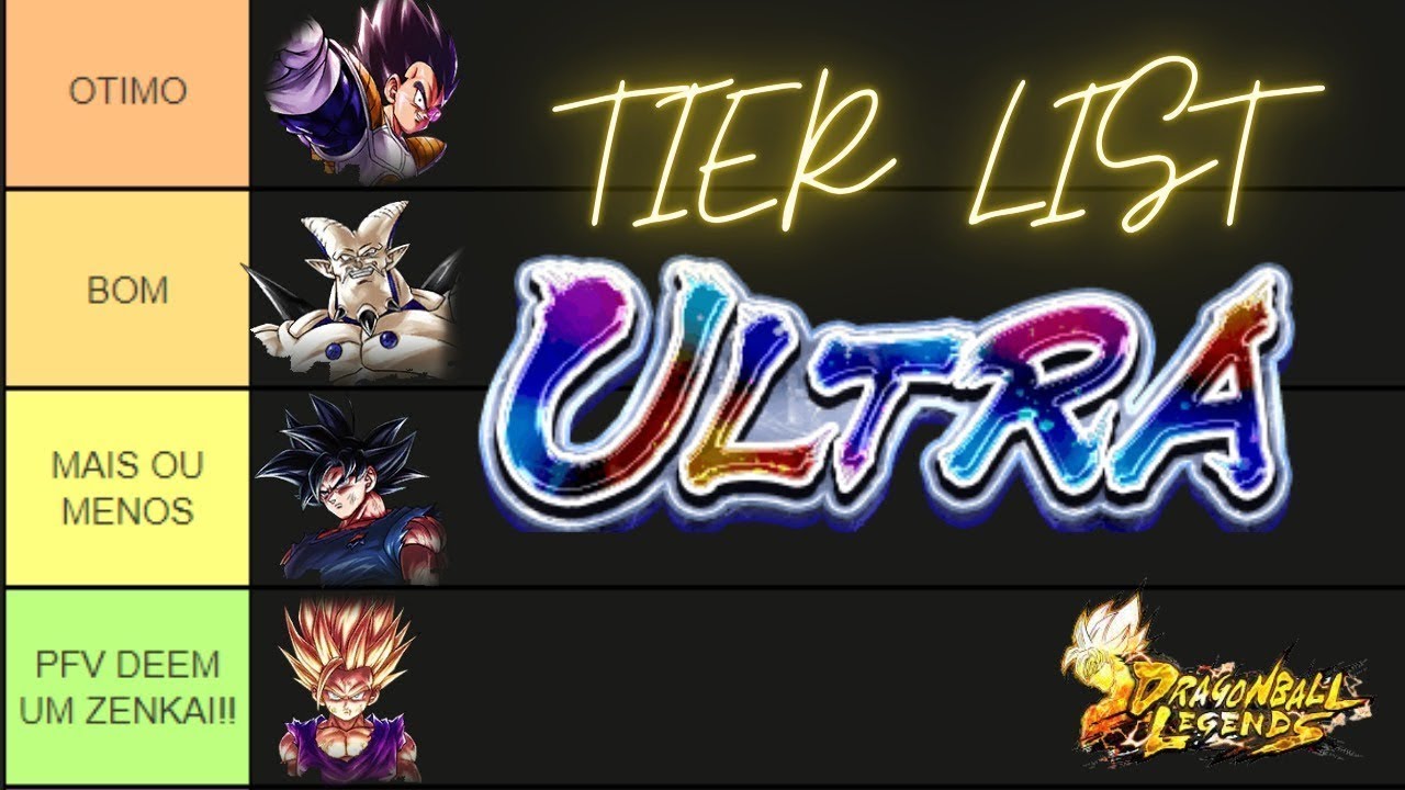 TIER LIST DOS ULTRAS E LF'S!| ESPECIAL DE 1K! - YouTube