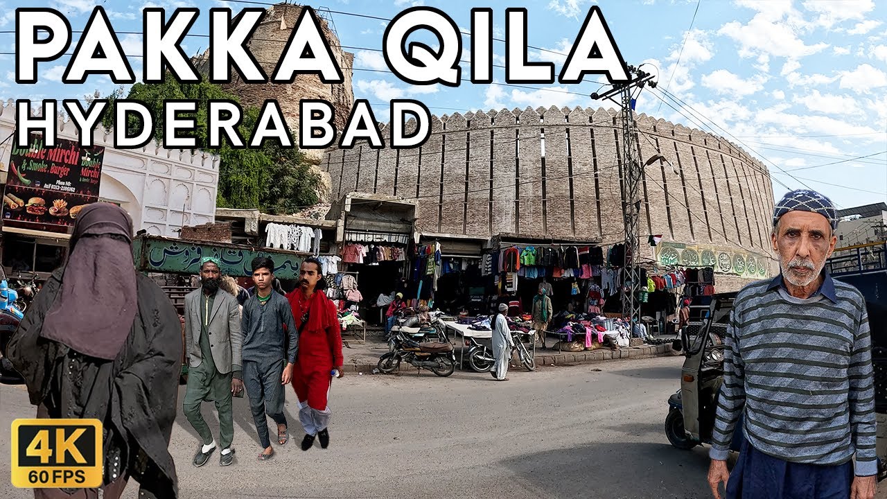 Hyderabad’s Pakka Qila in Stunning 4K: Heritage, Markets & Culture ...