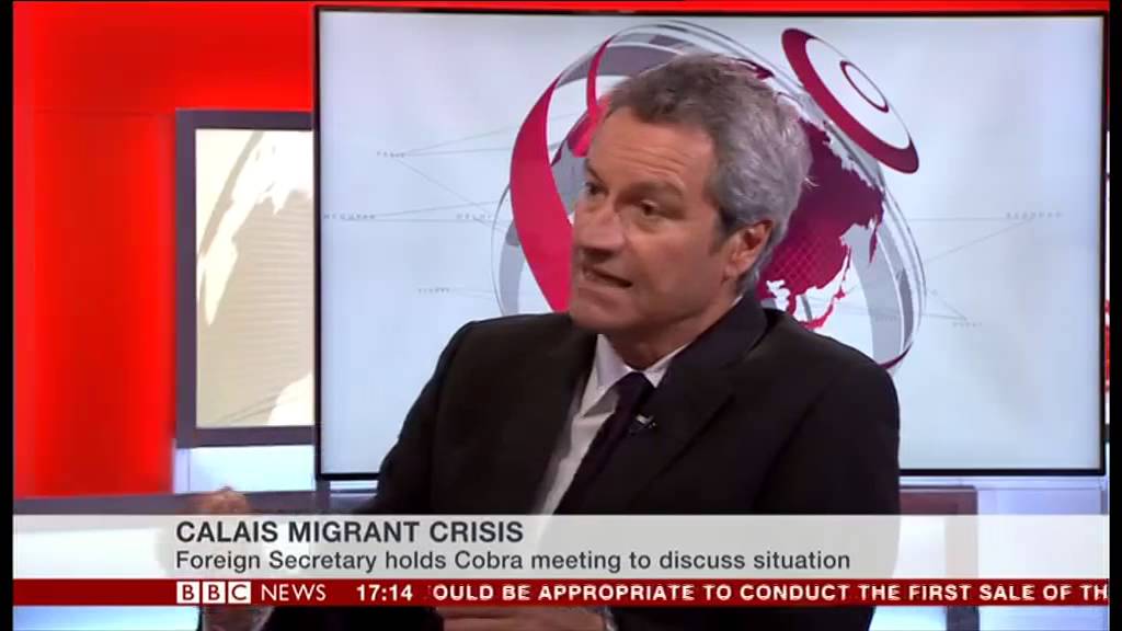BBC News Channel, 3 August 2015, Alexander Betts discusses the Calais ...