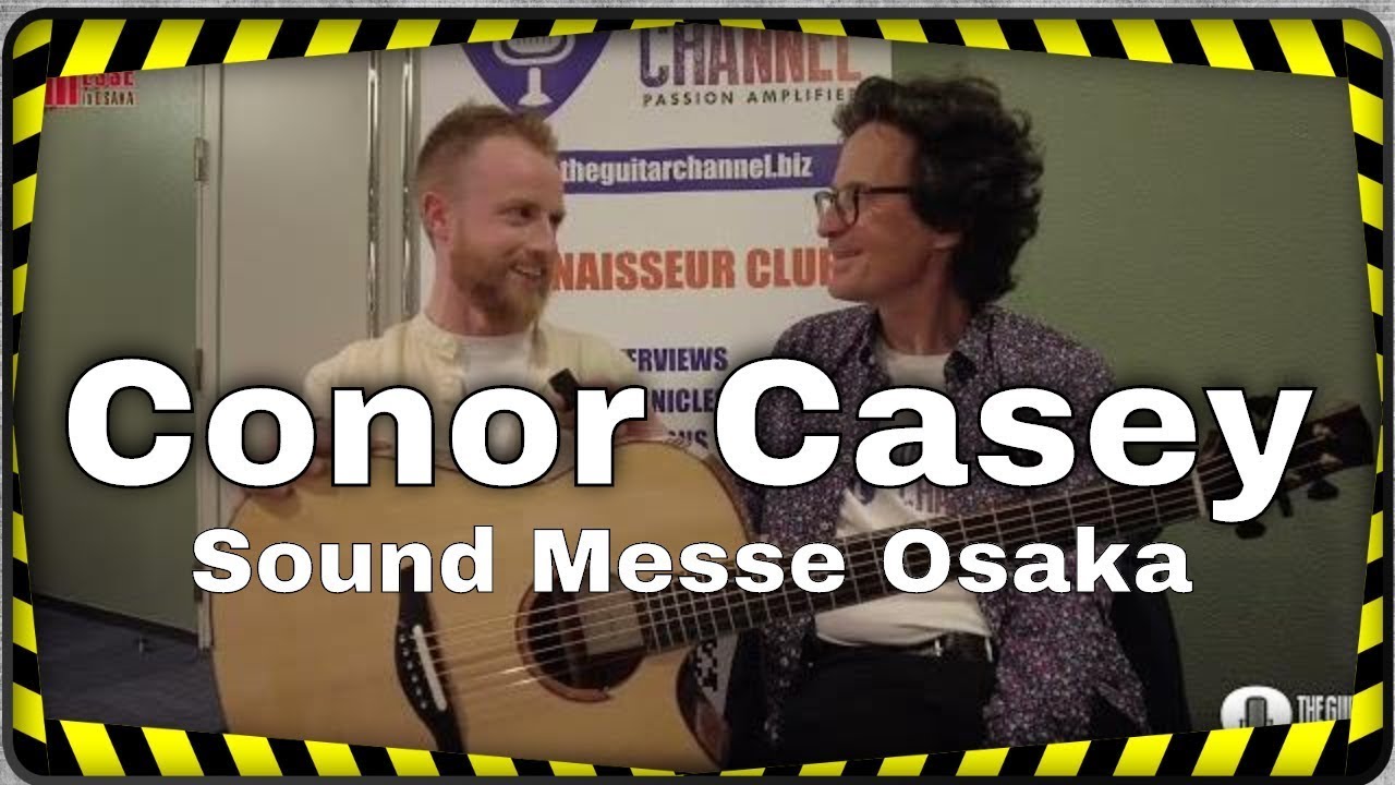 Conor Casey boutique guitar builder interview at the Sound Messe - YouTube