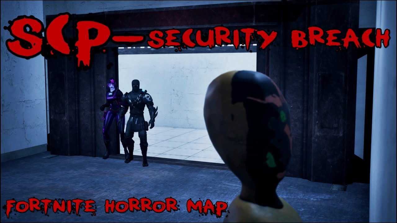 SCP- Security Breach! Can Fabbio And I Escape? (Fortnite Horror Map ...