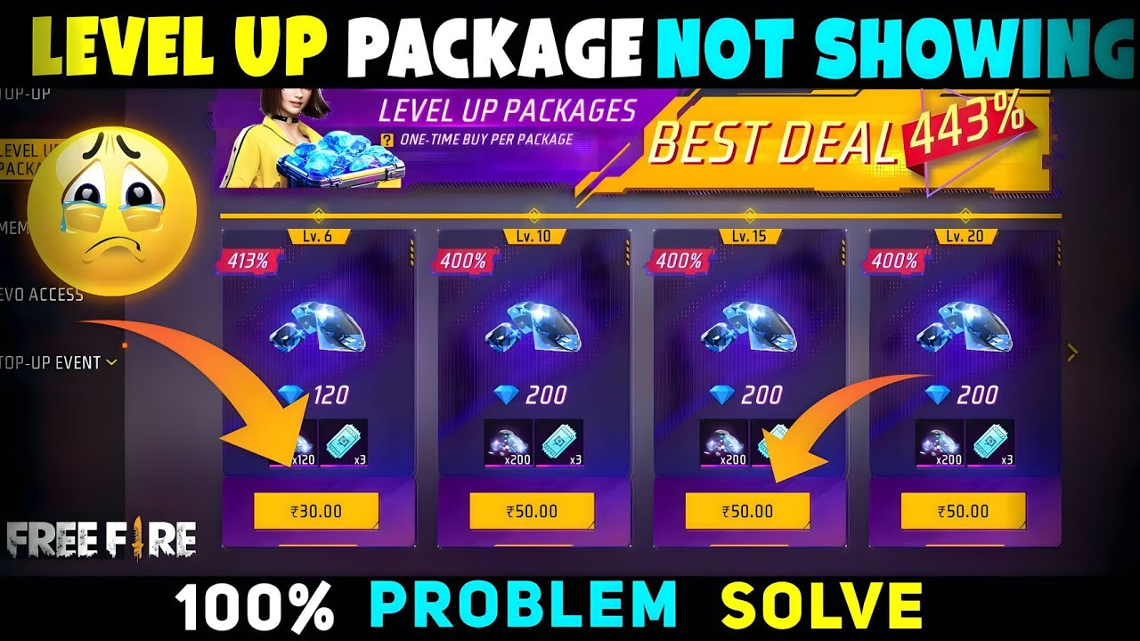 How To Top Up In Level Up Package 💯 % Solution | Level Up Package ...