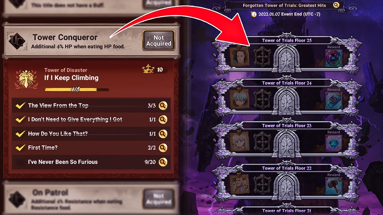 BRAND *NEW* TOWER OF TRIALS! Completing The "Tower Conqueror" Title ...