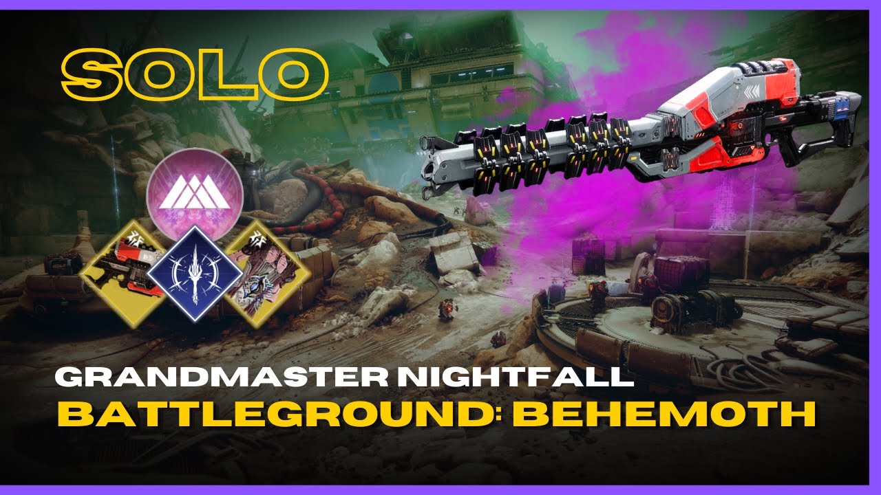 Solo NEW Grandmaster "Battleground: Behemoth" with Icebreaker ...