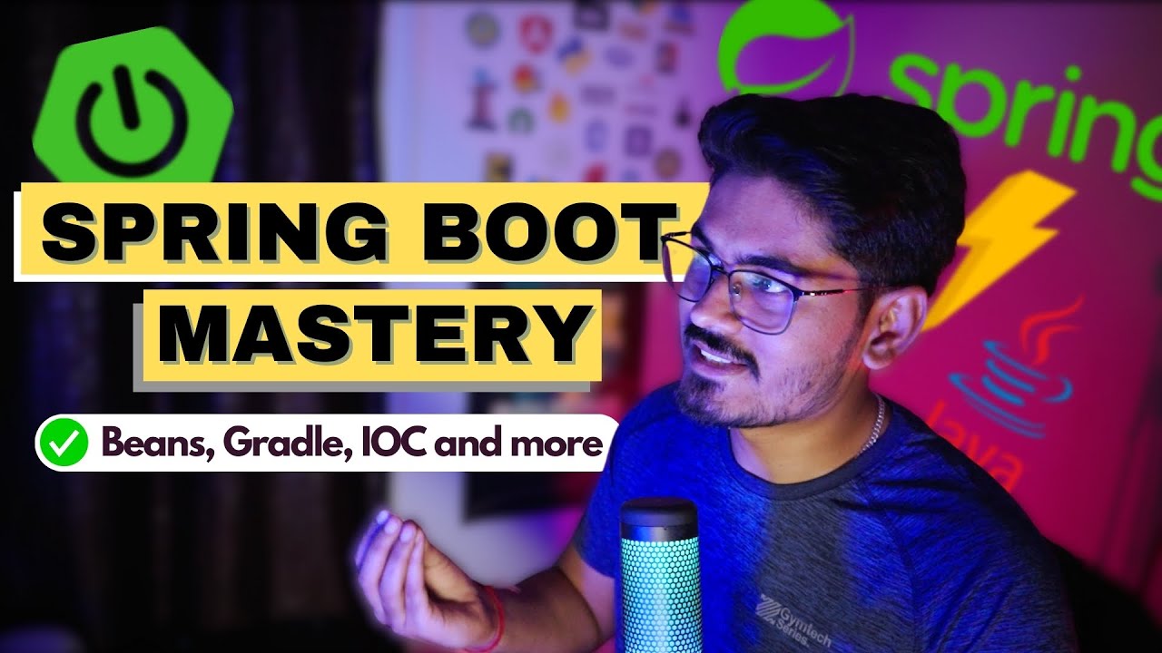 EP06: Spring boot mastery | Beans, Ioc, Gradle | Backend mastery - YouTube