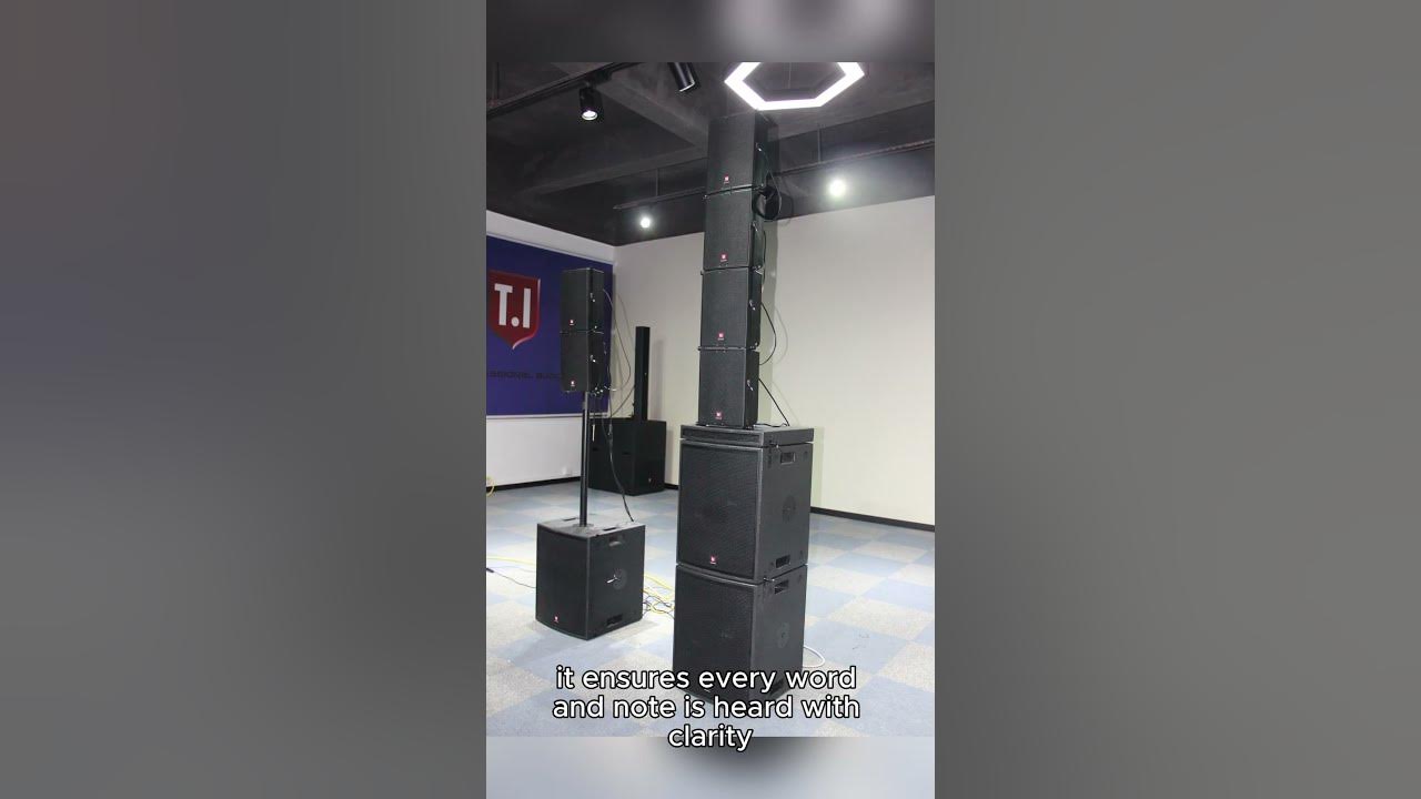 S1 Series - Ground Stacking Line Array System,Ultra-compact line array system. - YouTube