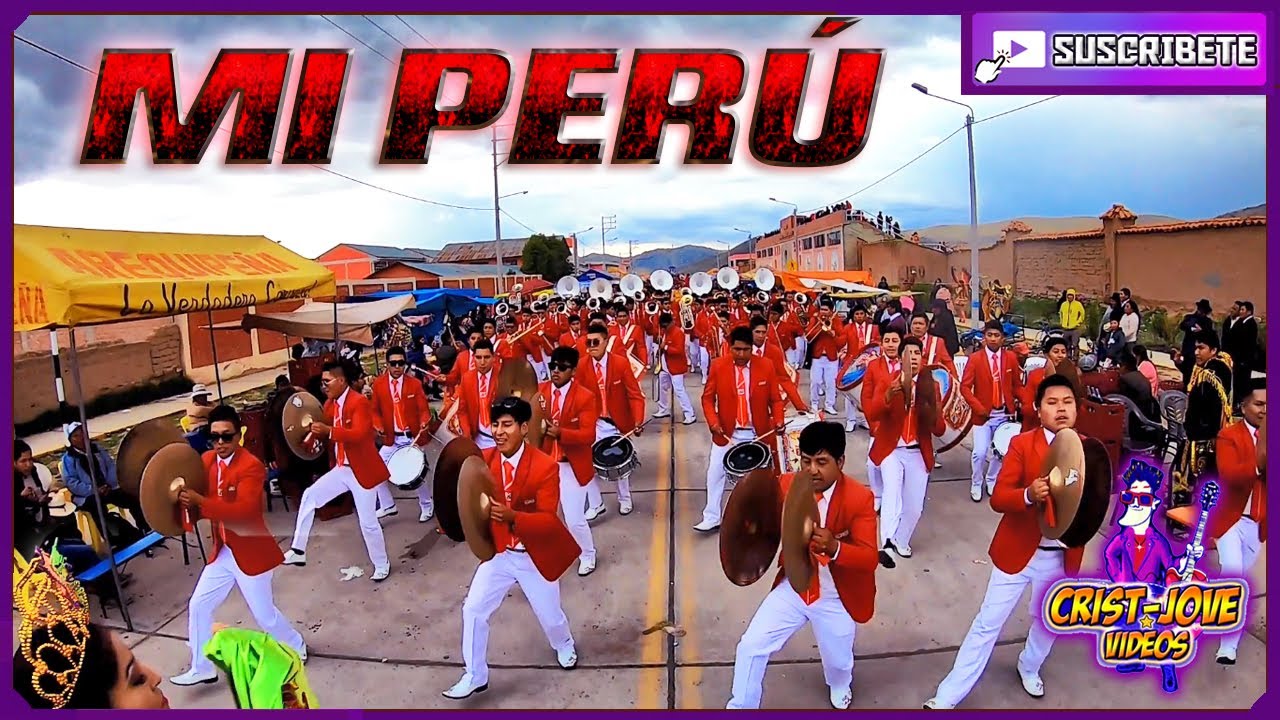 GRAN BANDA INSTRUMENTAL MI PERU 2019 -.- │DIABLADA JUVENTUD FRATERNAL ...