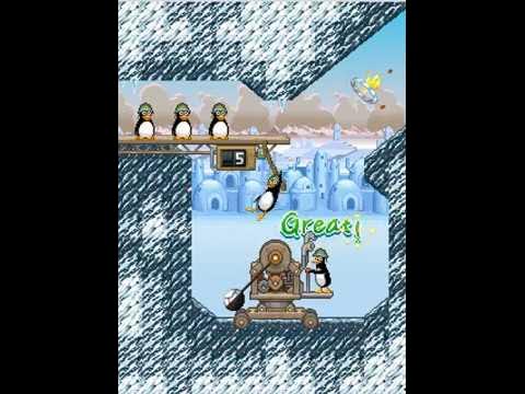Java игры #19 Crazy Penguin Catapult. Безумные пингвины вернулись ...