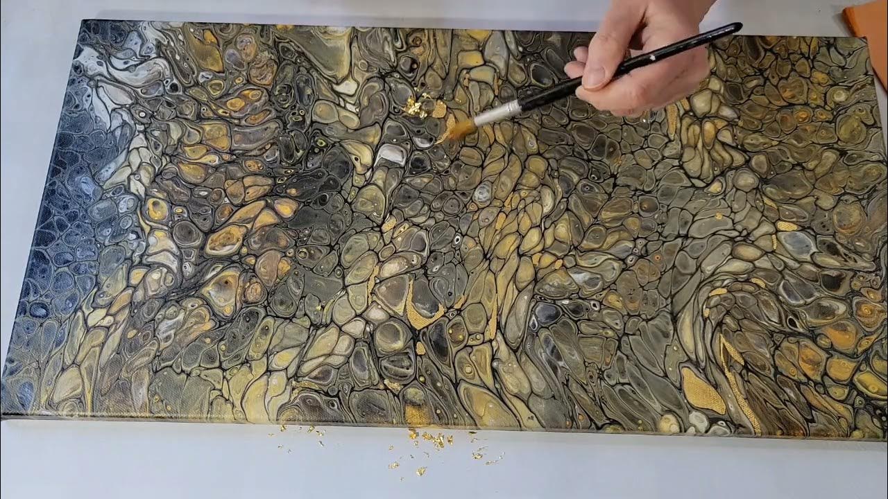 306 ADDING GOLD LEAFING To An Acrylic Pour Easy Way To Add Elegance 306-adding-gold-leafing-to-an-acrylic-pour-easy-way-to-add-elegance