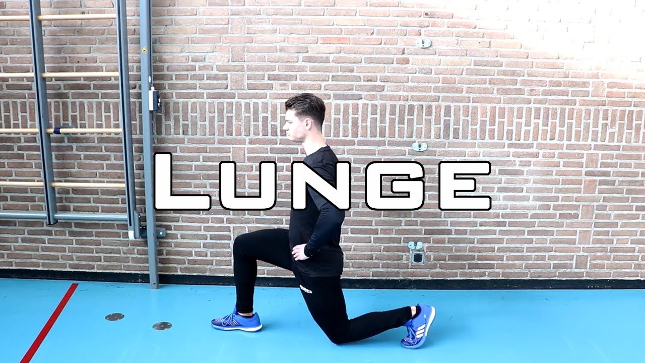 Lunge - ACLO fitness - YouTube