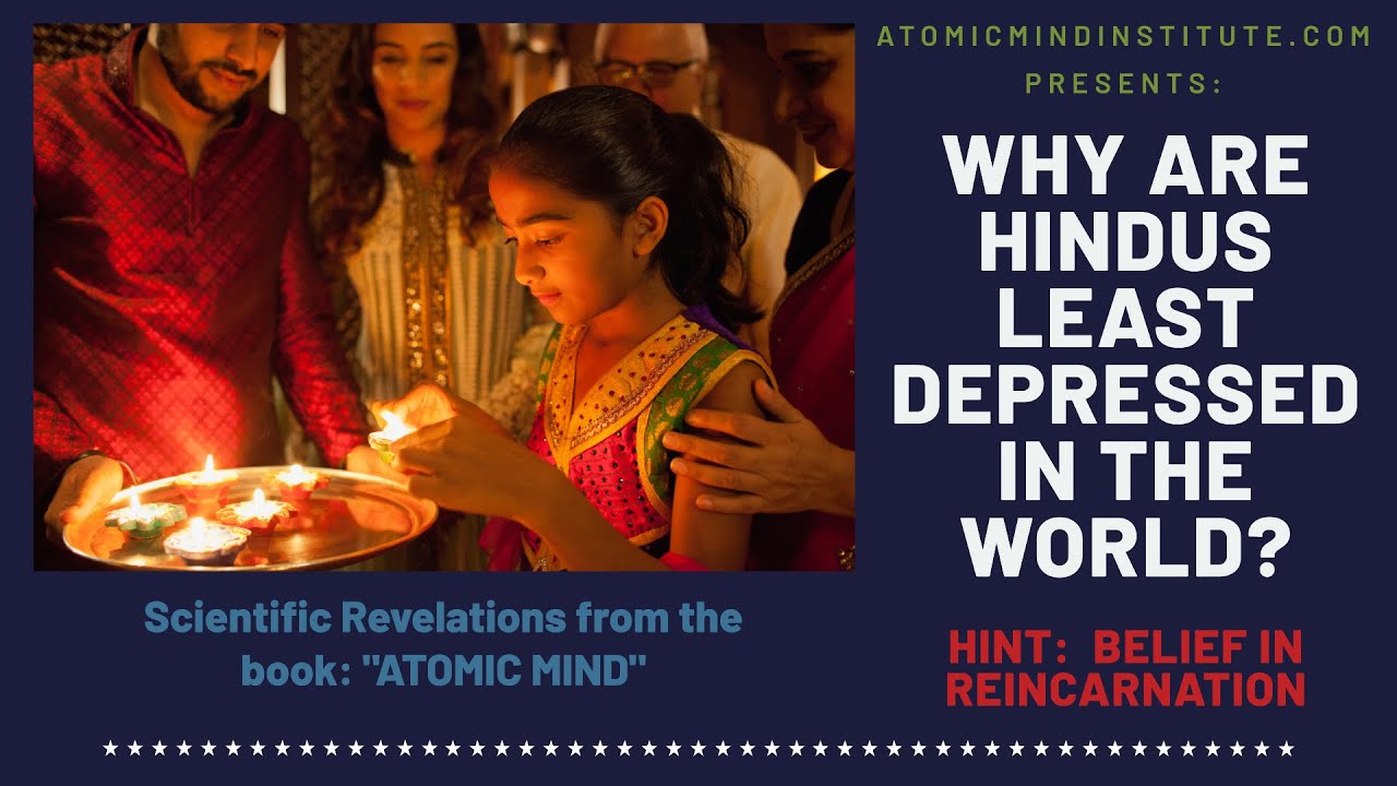 Why are Hindus least Depressed in the World? (Atomic Mind Institute) - YouTube