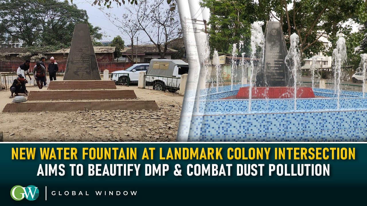 DMP: NEW WATER FOUNTAIN AT LANDMARK COLONY INTERSECTION AIMS TO ...