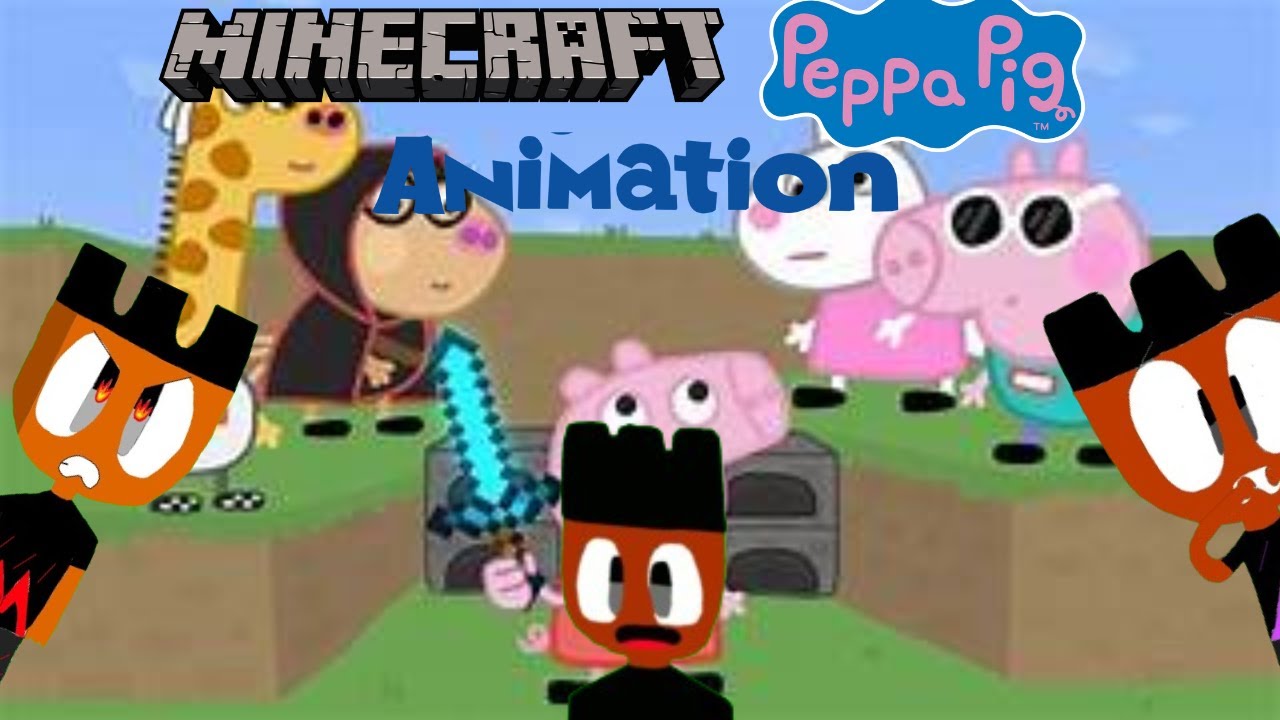 Minecraft Peppa pig animation - YouTube