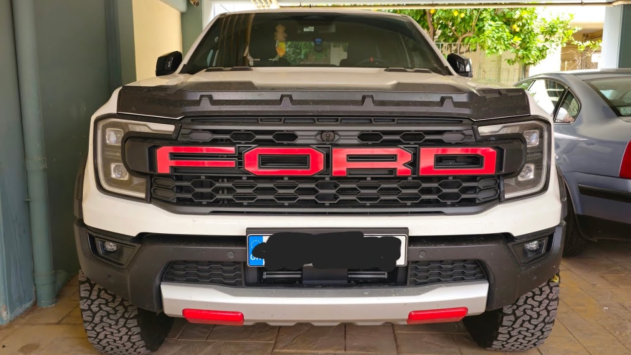 Ford Ranger Raptor new stickers gen 2 - YouTube