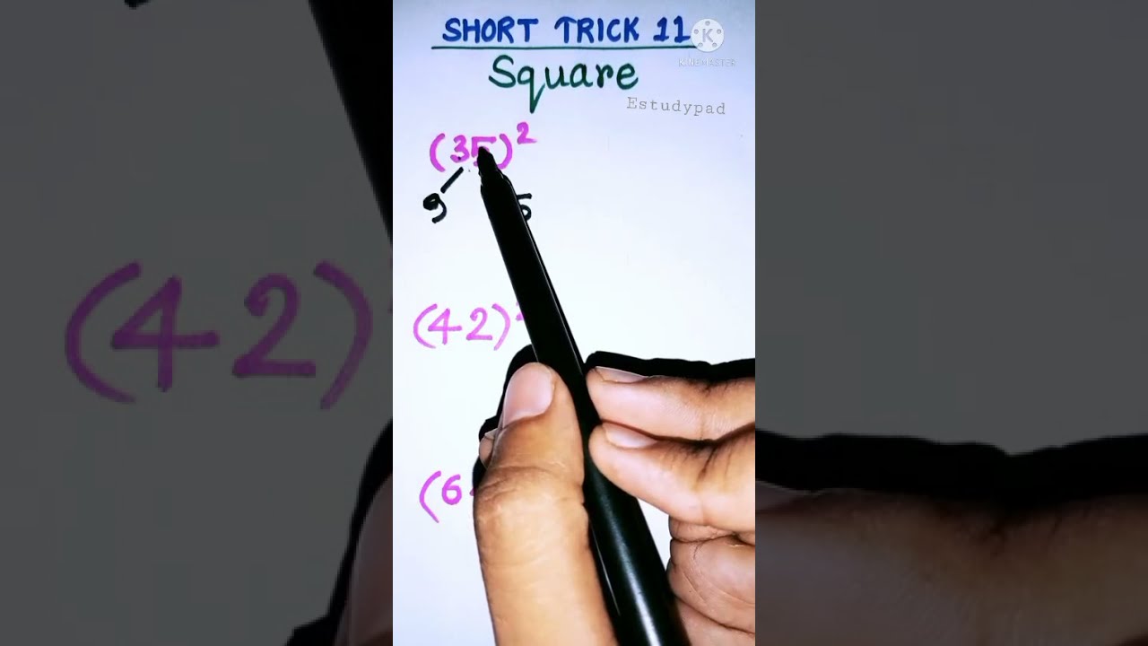 Square Short Tricks how To Calculate Square Short Tricks how To Calculate