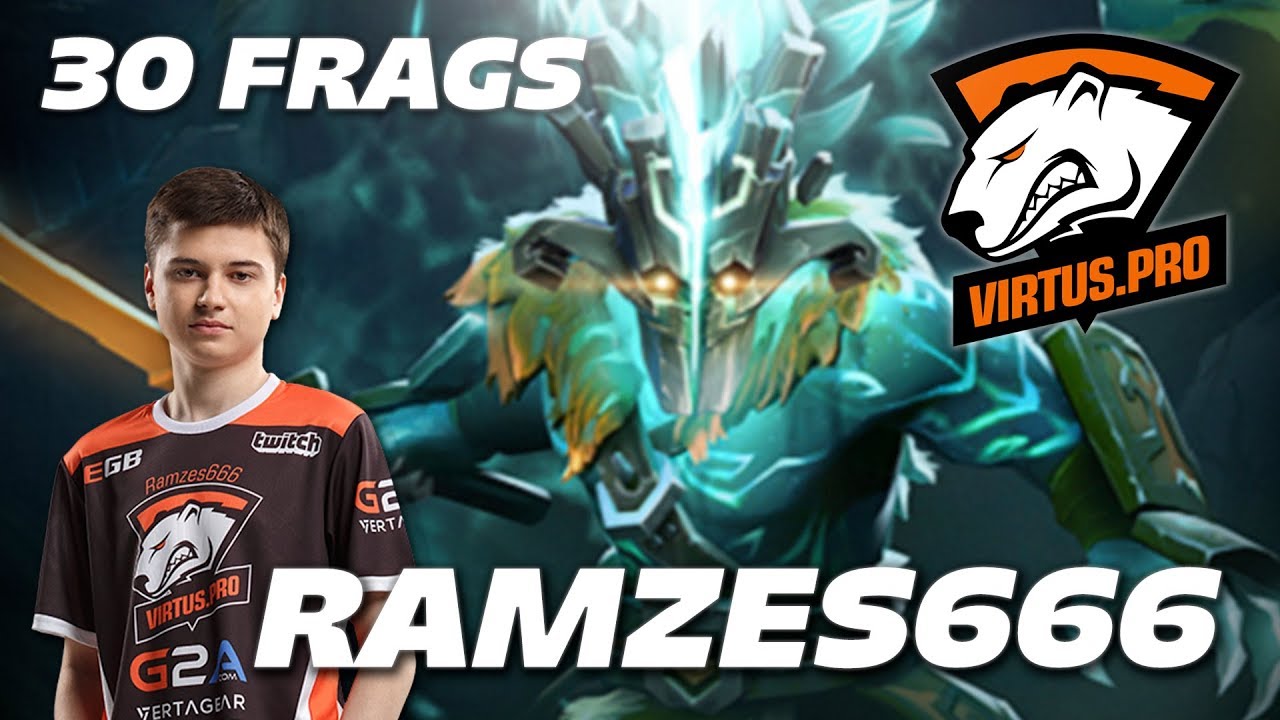 RAMZES666 Juggernaut 30 Frags [Virtus.pro] Dota 2 - YouTube