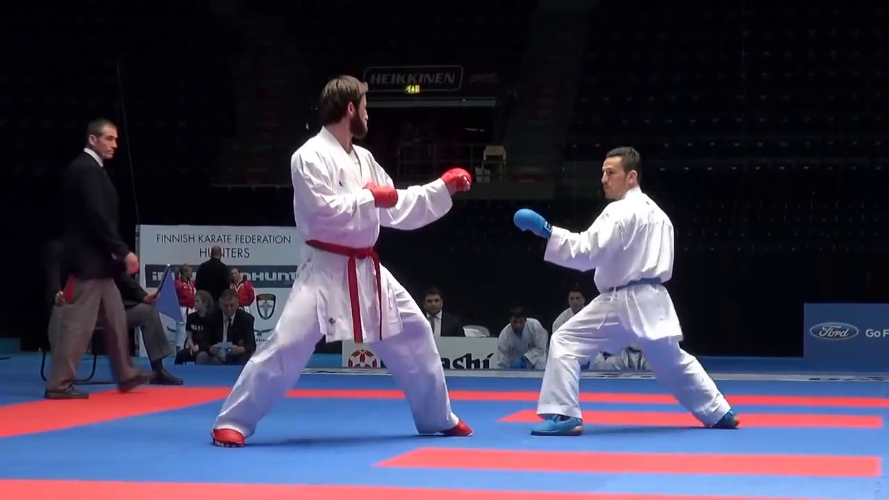 49th European Senior Karate Champ Male team Kumite Azerbaijan Turkey ...